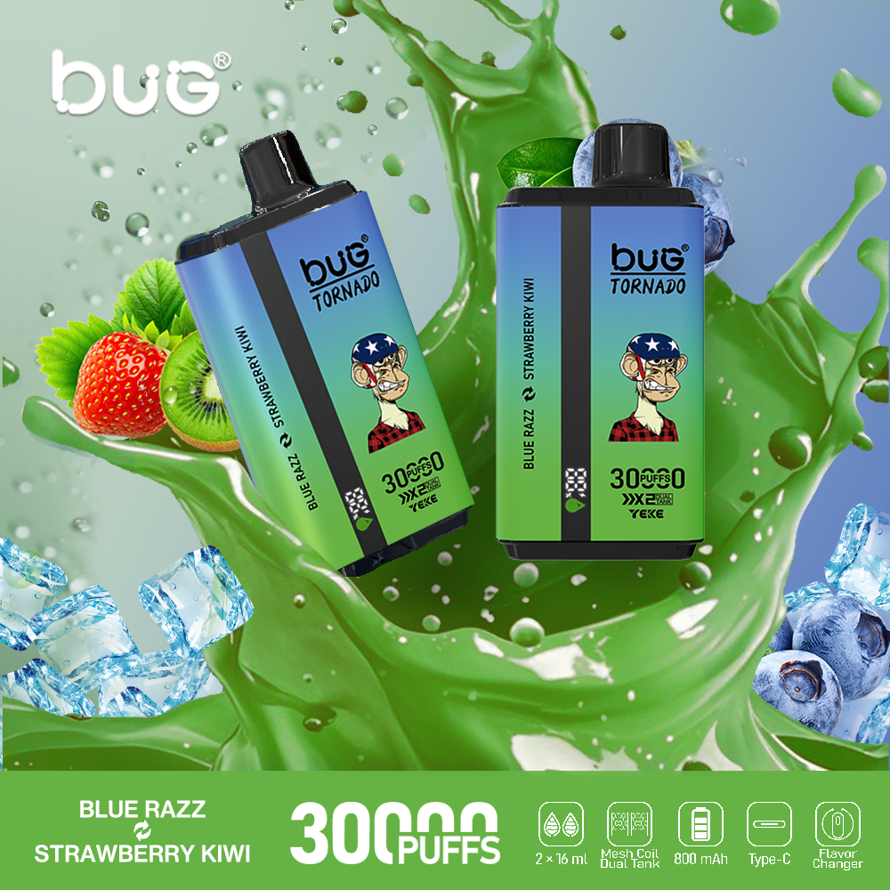 BUG 2-in-1 Dual Flavor 30000 Puffs Disposable Vape - MOORE-BUG