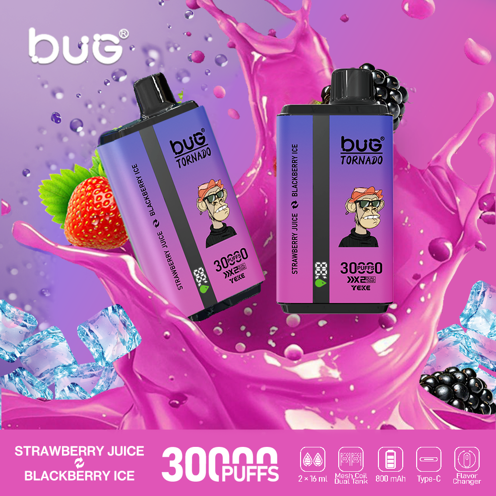 BUG 2-in-1 Dual Flavor 30000 Puffs Disposable Vape - MOORE-BUG